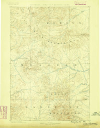 Old Historical Maps of Sweet Grass County, MT | Pastmaps